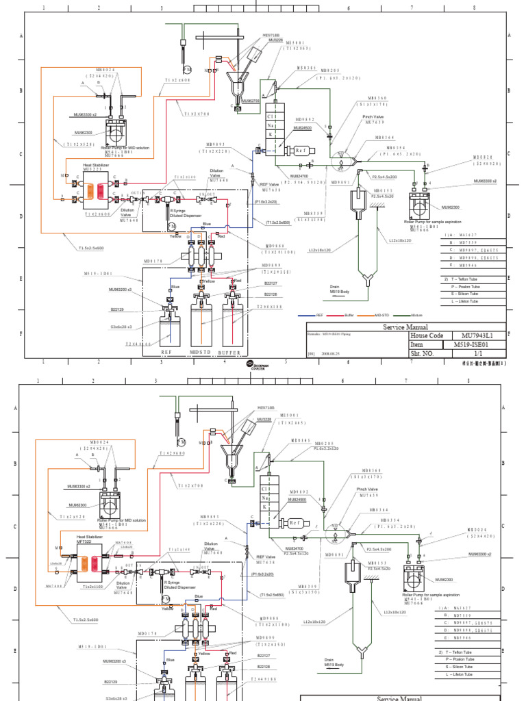 ISE Diagram and Parts Overview | PDF | Hydraulics | Chemical Engineering