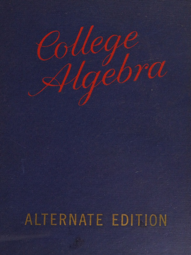 College Algebra | PDF | Cartesian Coordinate System | Area
