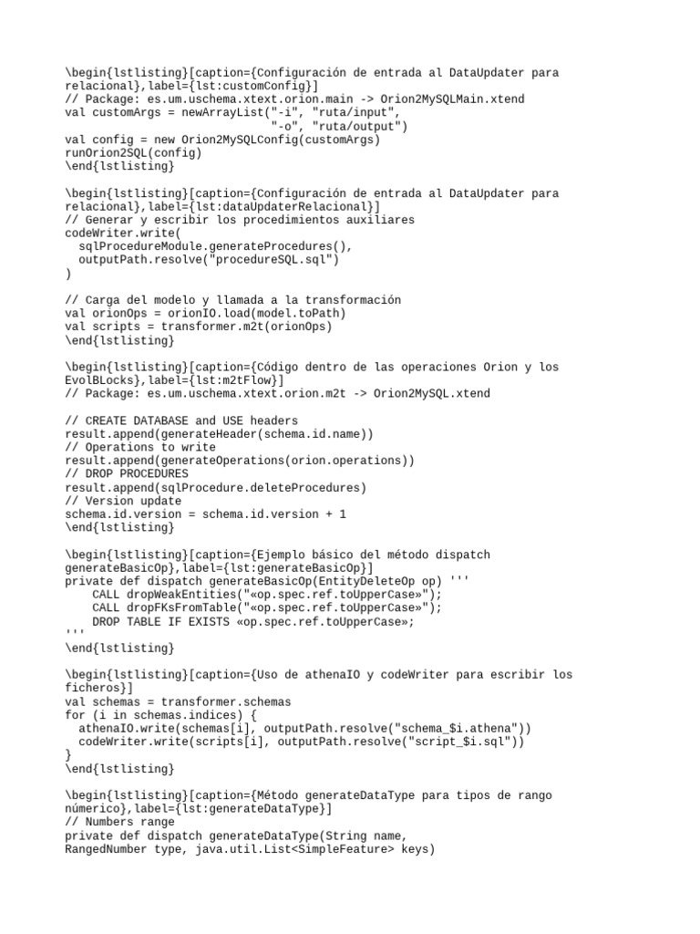 Anexo | PDF | SQL | Datos de computadora