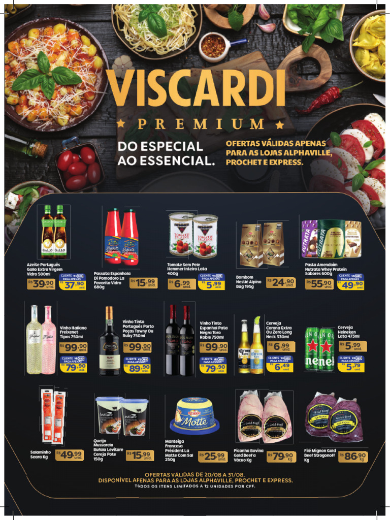 Ofertas do Encarte Viscardi | PDF | Alimentos