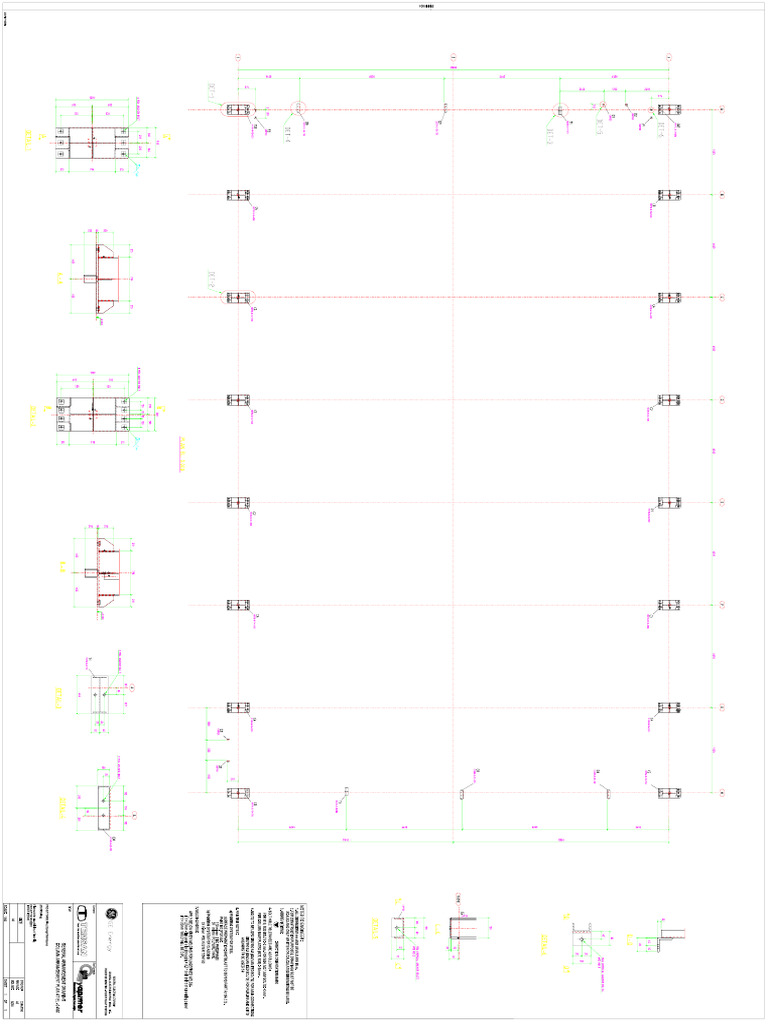 b280 238a5959 001 Column Arrangement Plan | PDF
