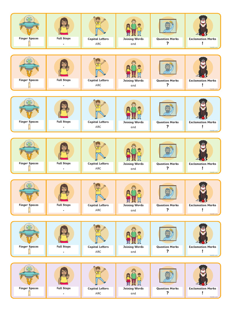 TF L 1668692456 Level 5 Grammar Mnemonic Table Strips Ver 3 | PDF