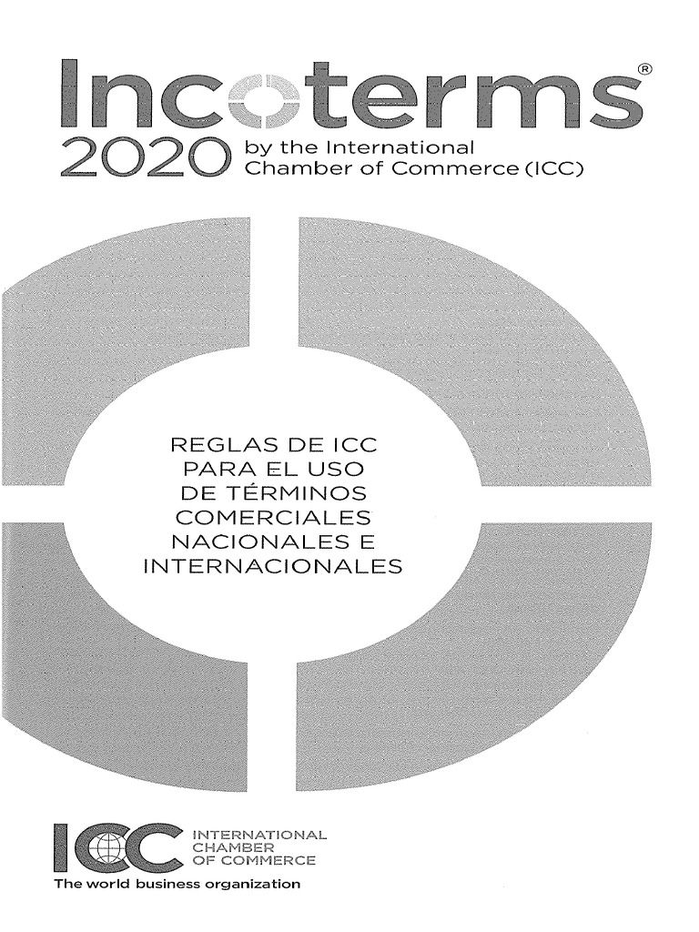 INCOTERMS 2020 CCI Oficial (Libro) | PDF
