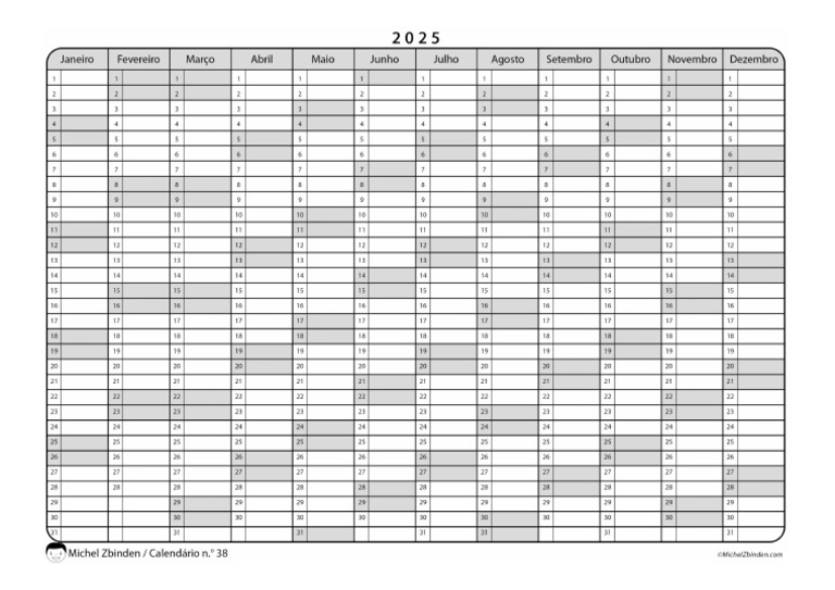 Calendario Michel Zbinden | PDF