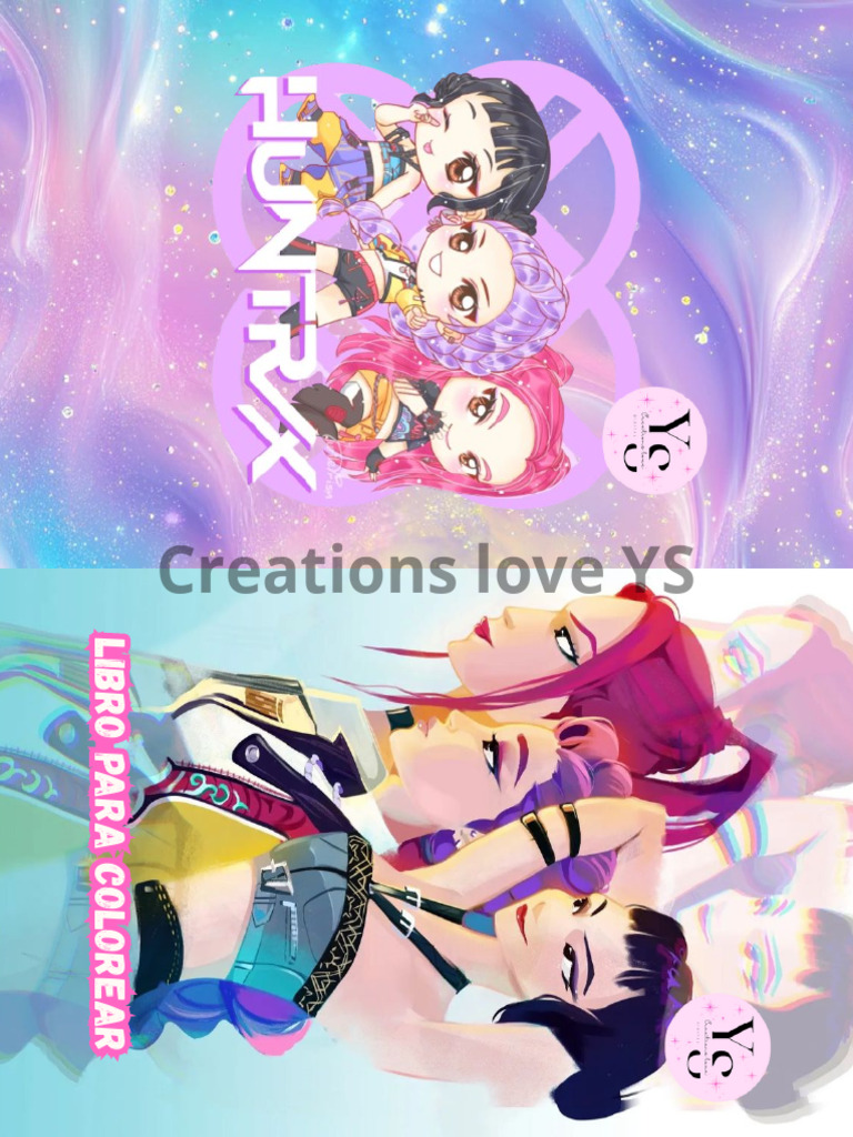 Libro Colorear Huntrix | PDF