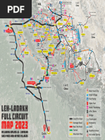 Leh Ladakh Full Circuit Map 2025 | PDF