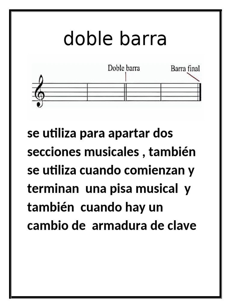 Doble Barra | PDF