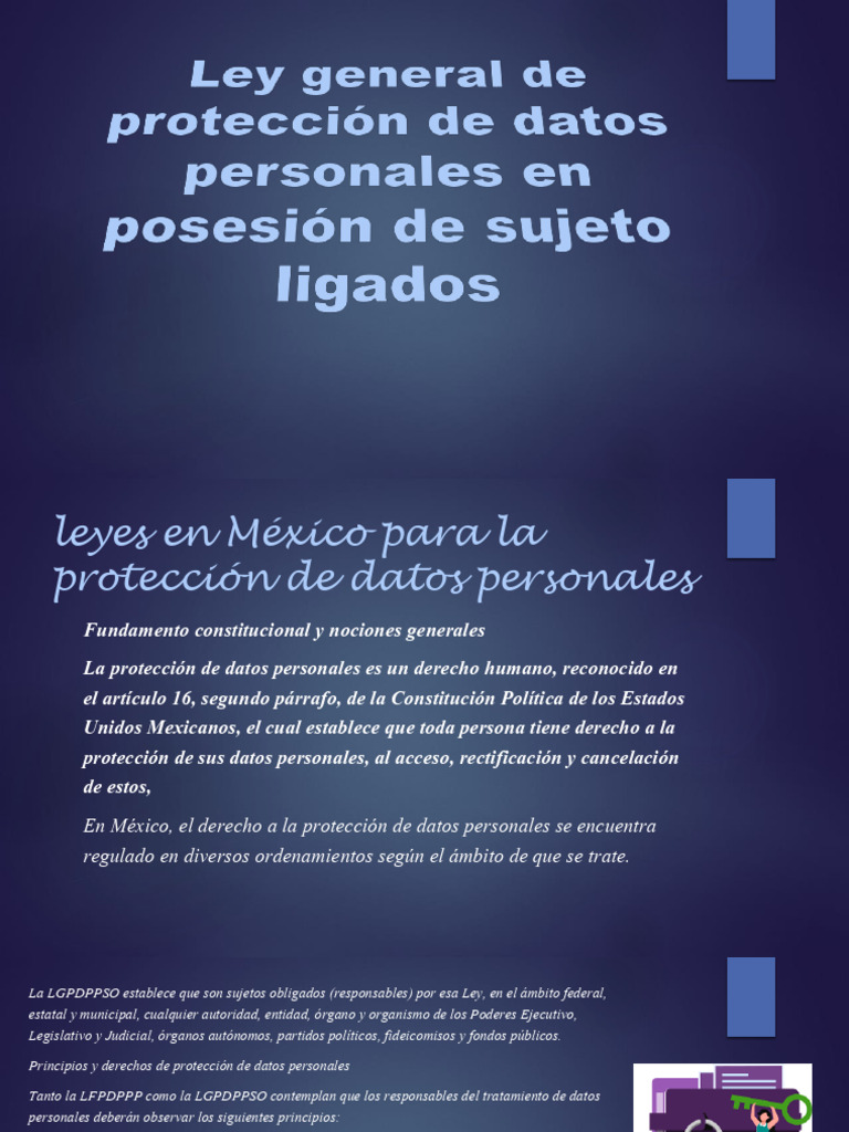 Leyes de Protección de Datos en México | PDF | México | Privacidad