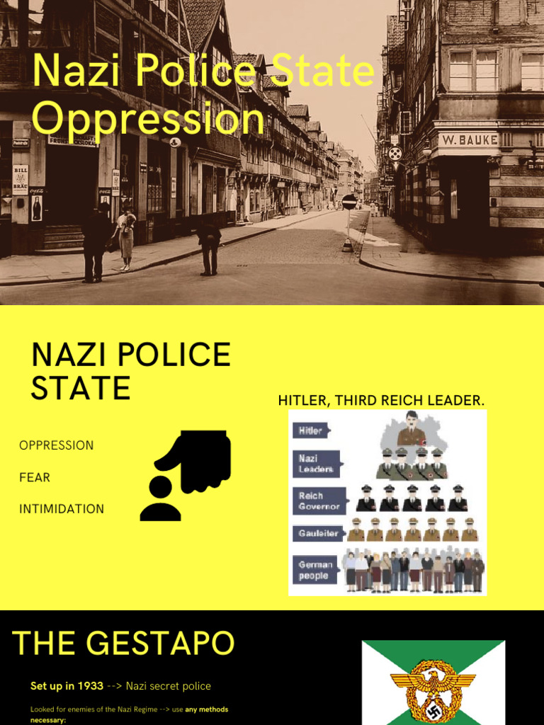 Nazi Police State | PDF