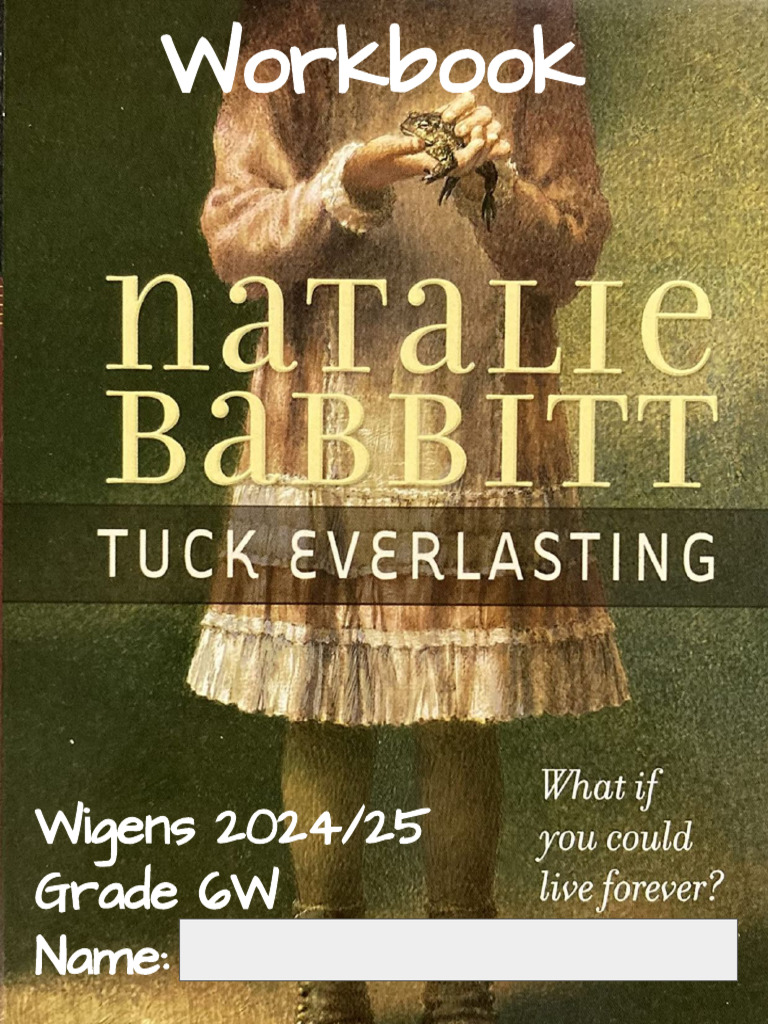 Workbook Tuck Everlasting | PDF