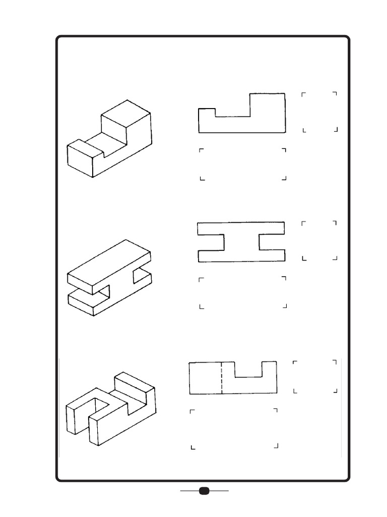 Exercícios TTI Desenho Técnico | PDF