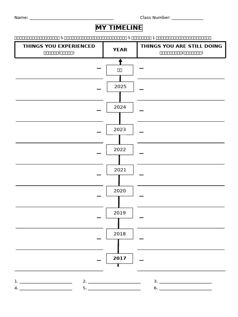 3y25 l4 Activity Present Perfect Continuous Matched Timelines | PDF