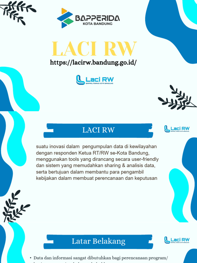Buku Profil Laci RW 2025 Apdet | PDF