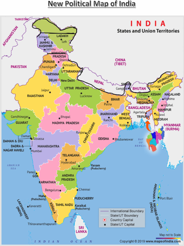 Political Map India | PDF