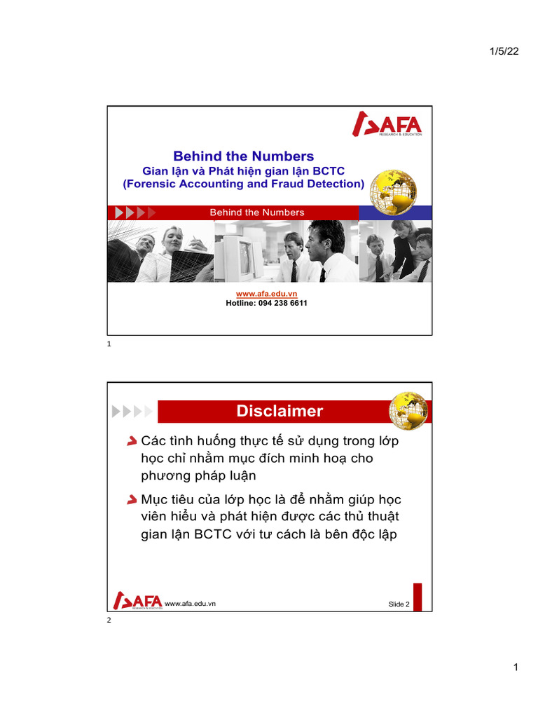 Behind The Numbers - Slides | PDF