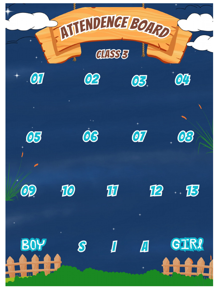 Attendence Board | PDF