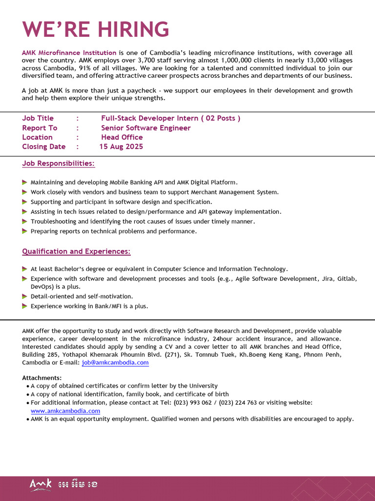 224 Full Stack Developer Intern | PDF