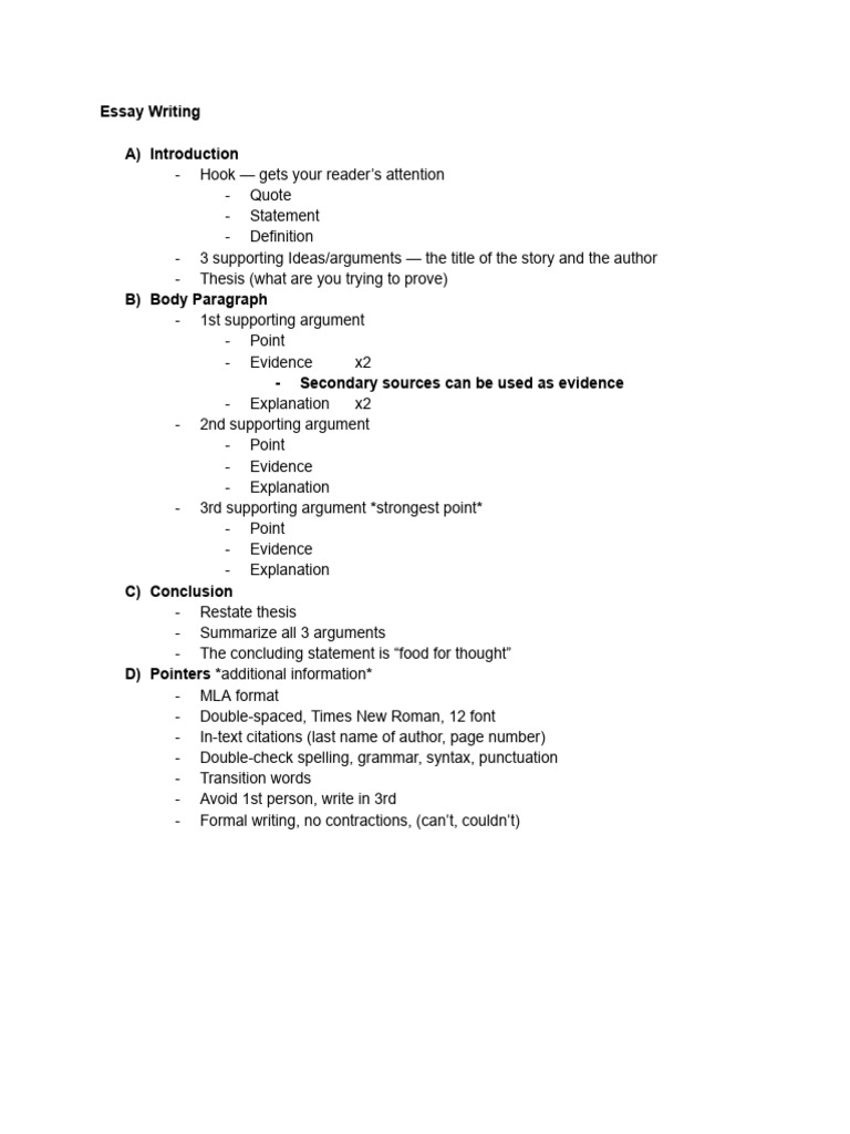 Essay Writing Tips & Tricks | PDF