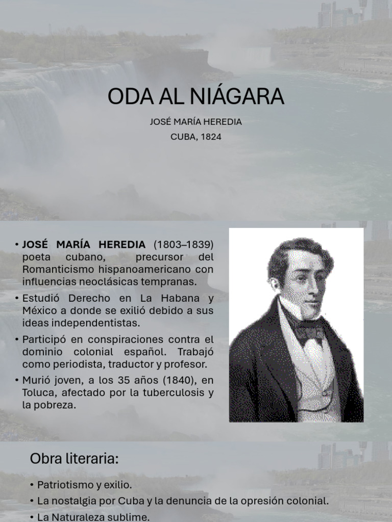 Oda Al Niágara | PDF