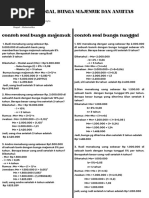 Contoh Soal Bunga Tunggal dan Majemuk | PDF
