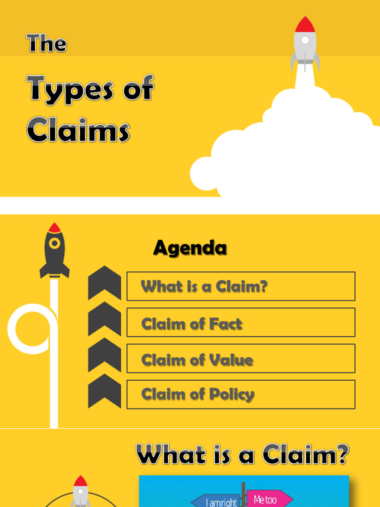 The Types of Claims | PDF