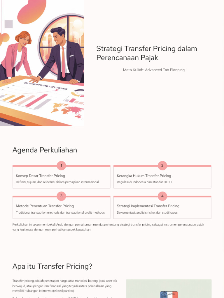 Strategi Transfer Pricing untuk Pajak | PDF