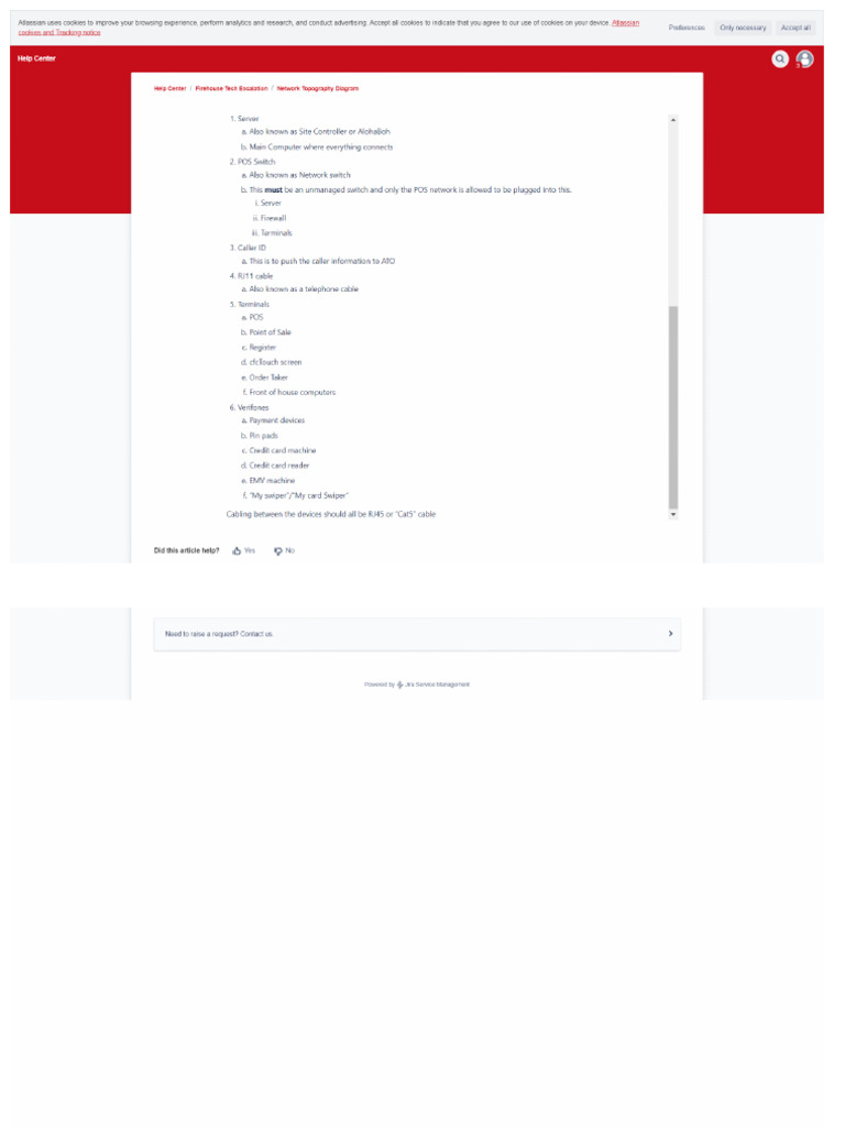 Network Topography Diagram | PDF