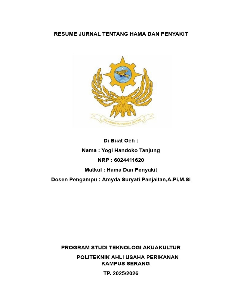 Pengendalian Hama dalam Budidaya Ikan | PDF