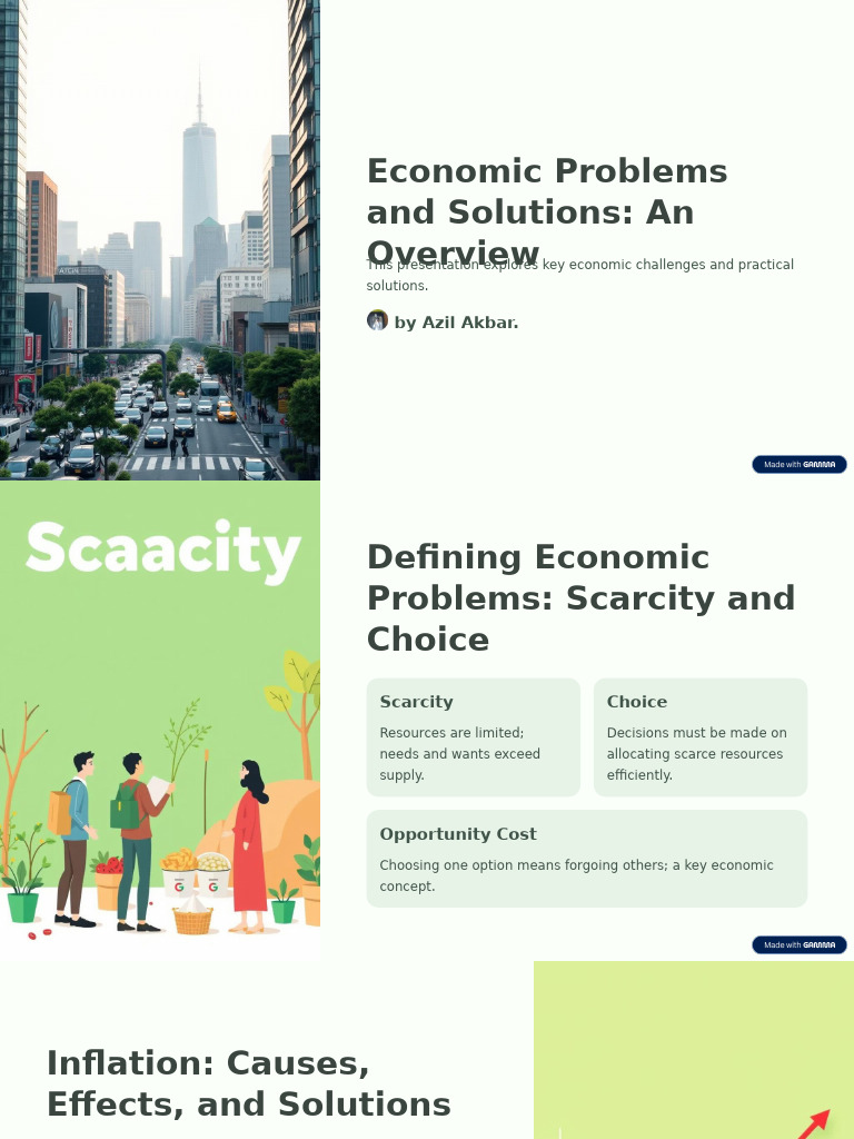Economic Problems and Solutions An Overview 2 | PDF | Fiscal Policy ...
