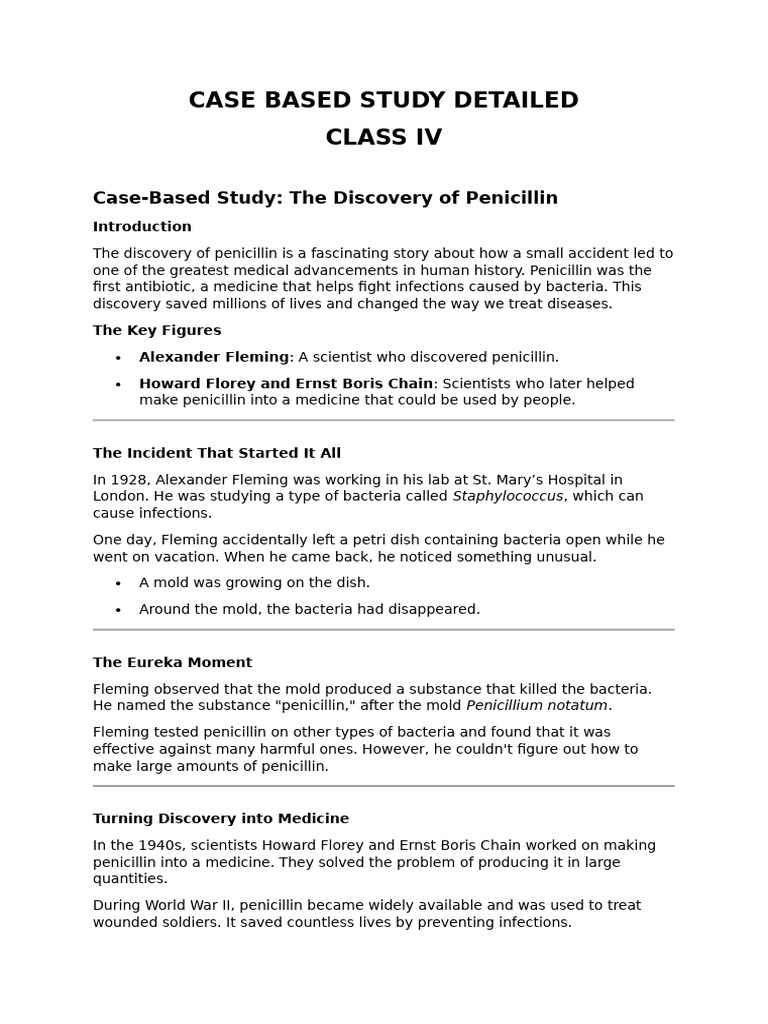 Detailed Case Study Class 8 | PDF | Dna | Greenhouse Effect