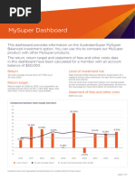 PDS-Personal Australian Super | PDF | Financial Risk | Taxes