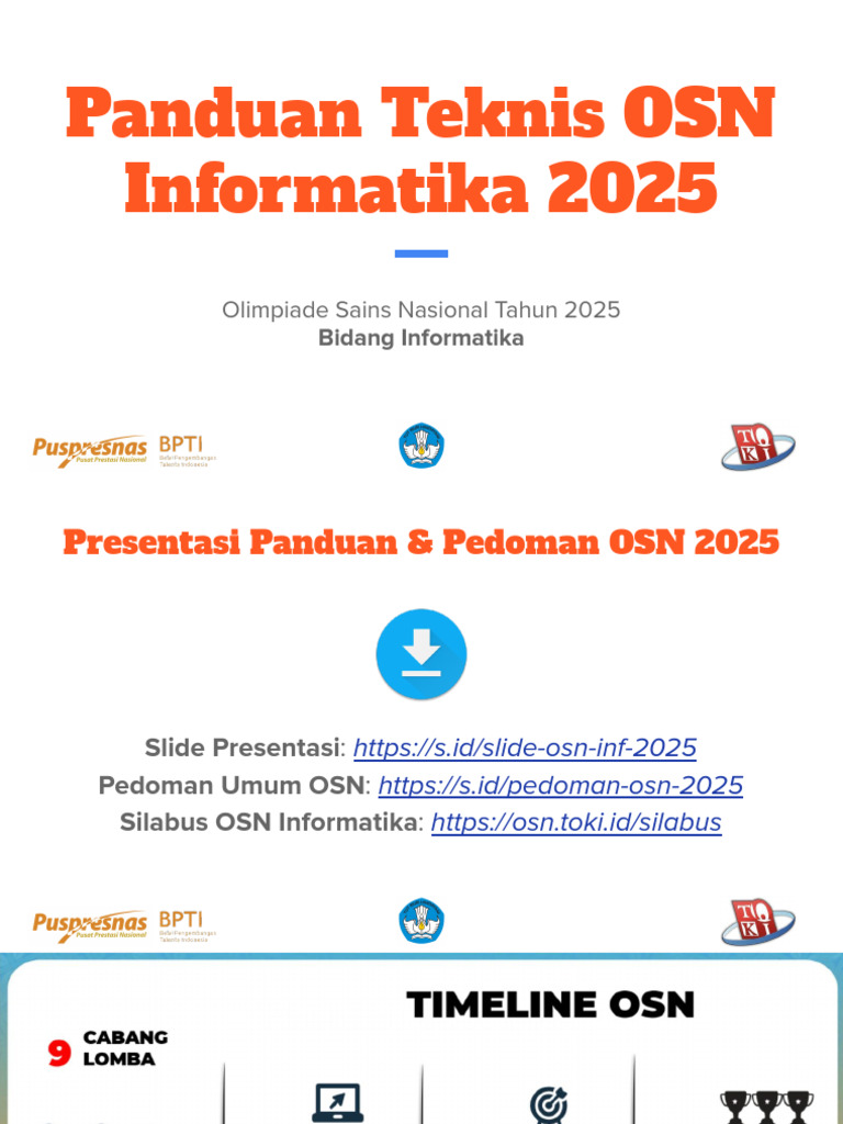 Silabus OSN Informatika 2025 | PDF