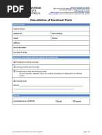 Conestoga College Withdrawal Instructions | PDF