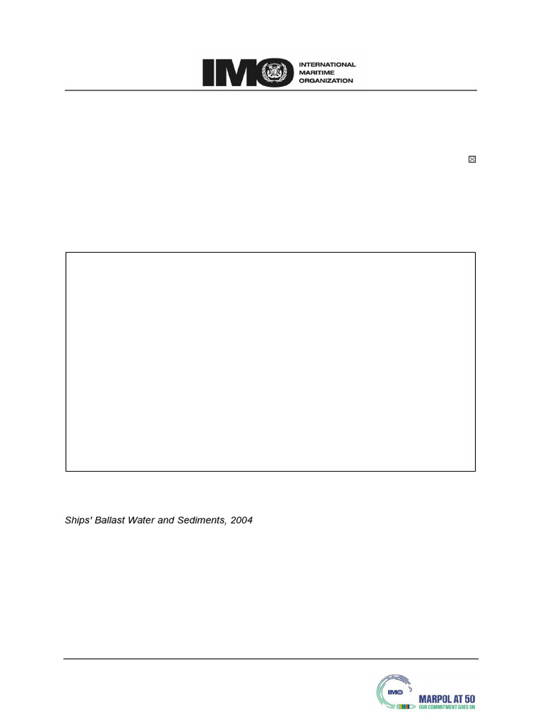 MEPC 81-INF.3 - Information On The Type Approval of theRADClean Ballast Water Management System ...