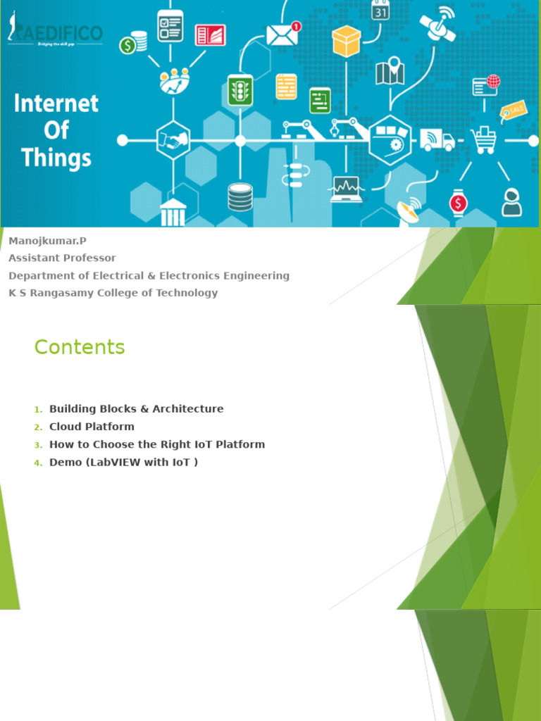 Internet of Things (NIT) | PDF | Internet Of Things | Cloud Computing