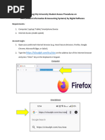 CPUT Student Login and Password Guide | PDF | Password | Login