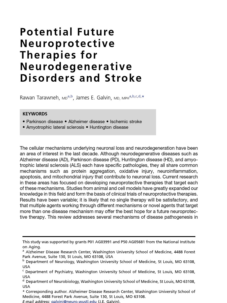 Actualidades en Neuroprotección | PDF | Apoptosis | Nmda Receptor