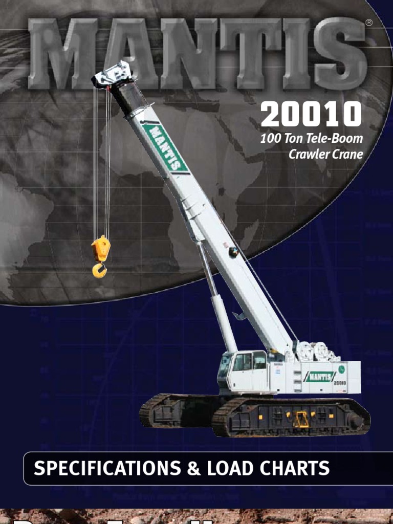 Mantis 20010 | PDF | Crane (Machine) | Elevator