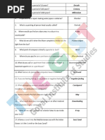 PTE Answer Short Questions | PDF | Twilight | Dawn