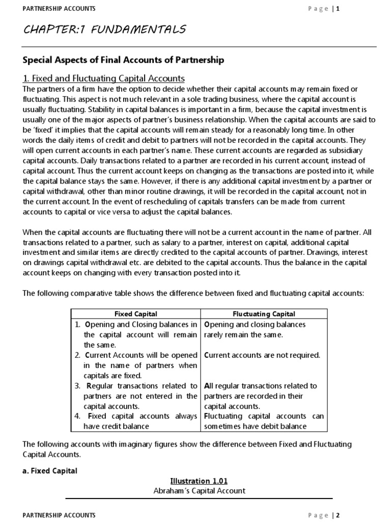 3 Partnership Accounts | PDF | Debits And Credits | Partnership
