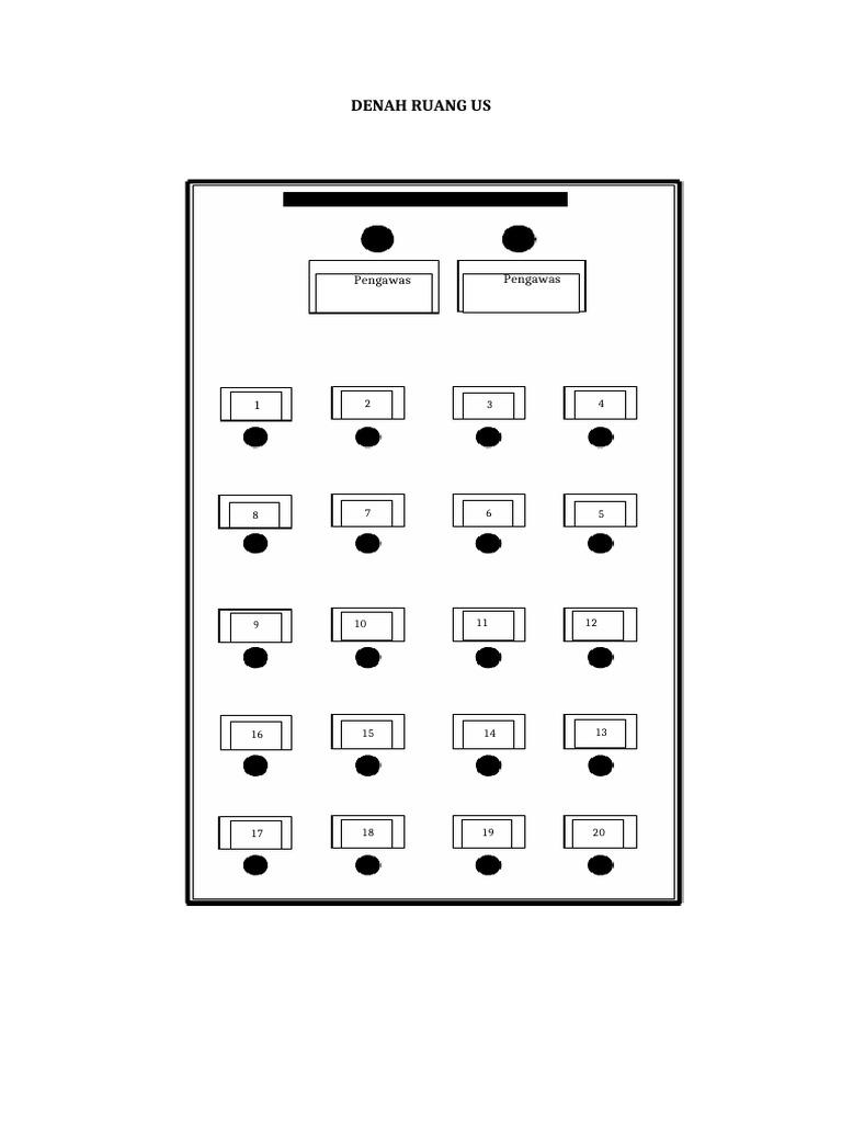 Denah Ruang Us | PDF