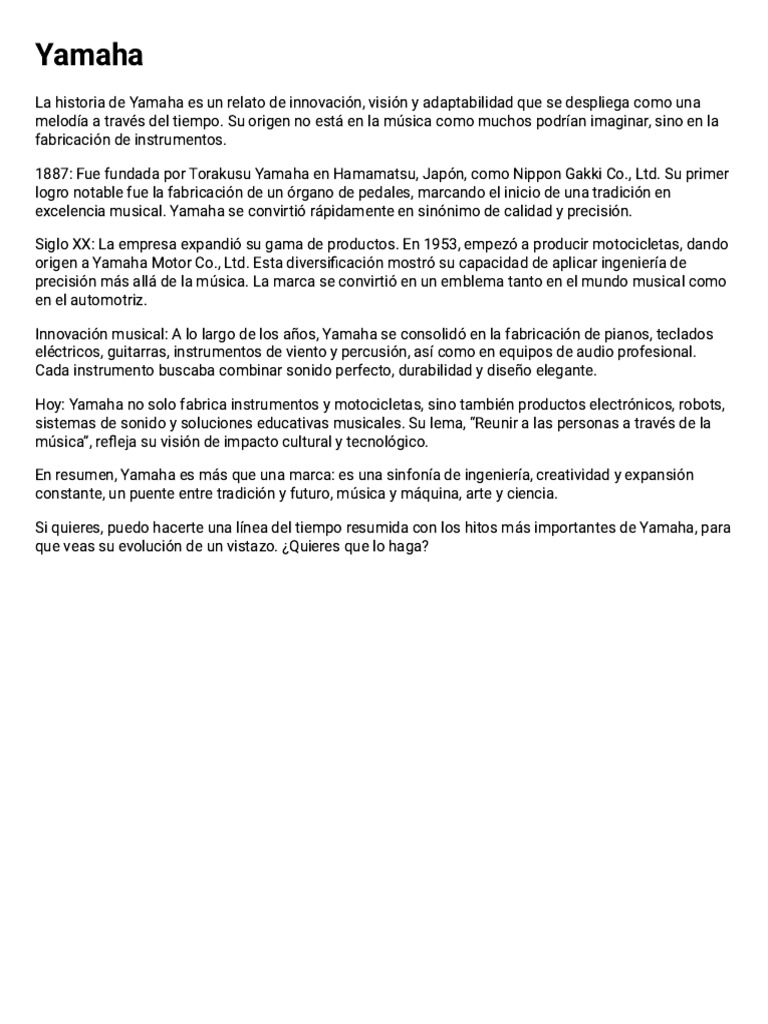 Yamaha | PDF