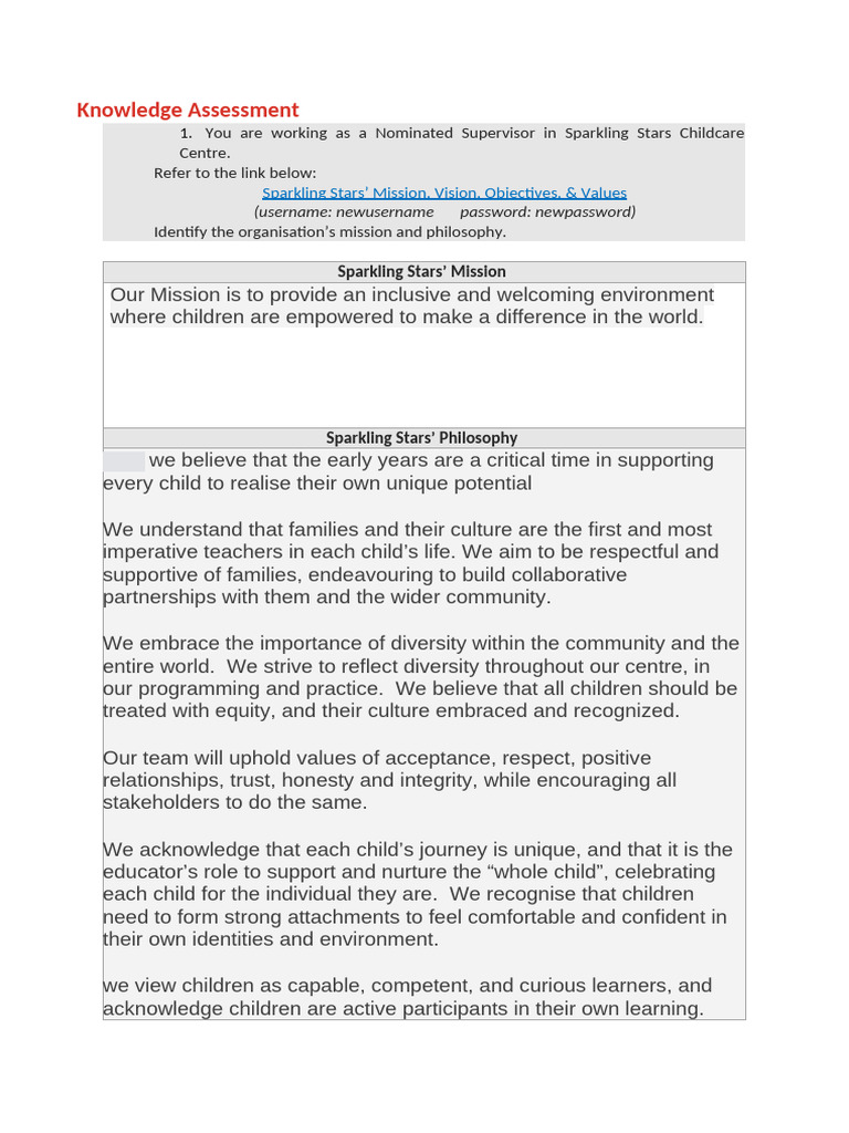 CHCMGT003 Knowledge Assessment | PDF | Mentorship | Leadership