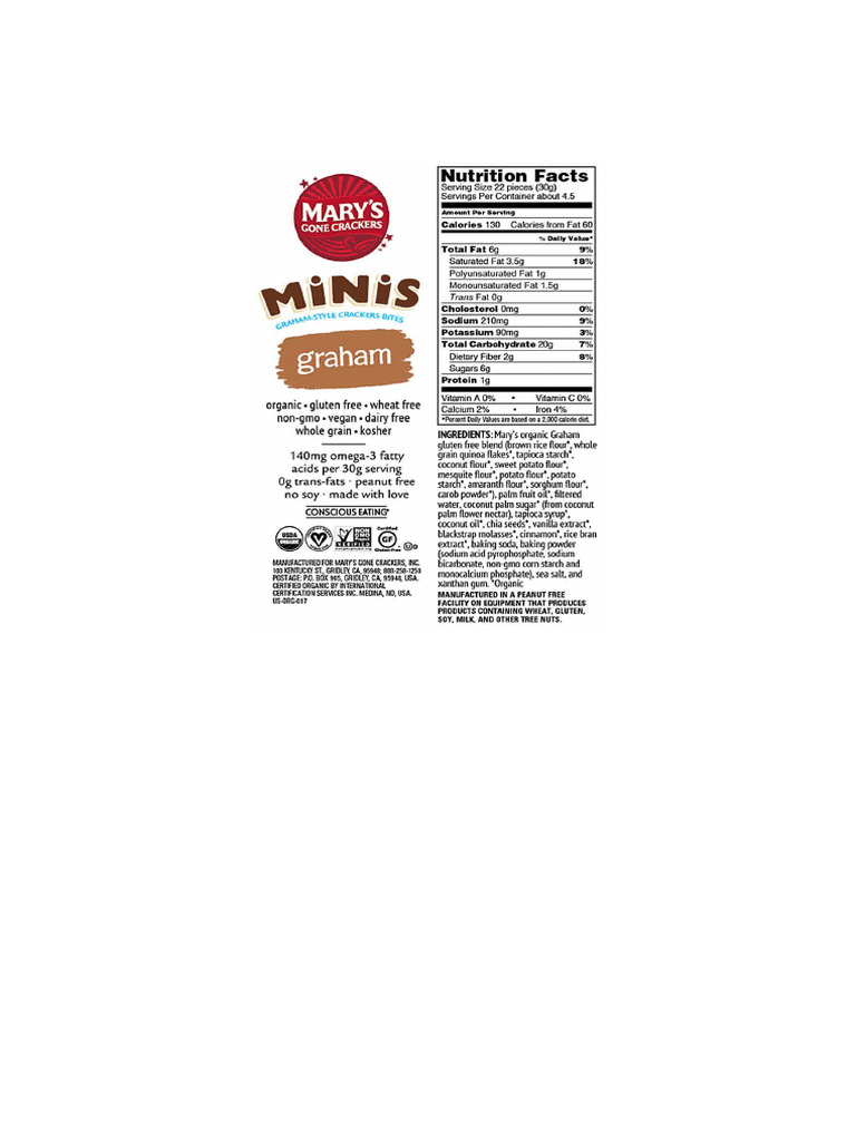 Food Label Questions With Image | PDF