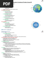 Tri Cellular Model Handout | PDF | Atmospheric Circulation | Oceanography