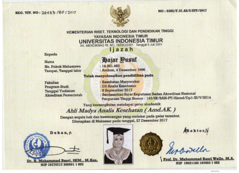 Scan Ijazah | PDF
