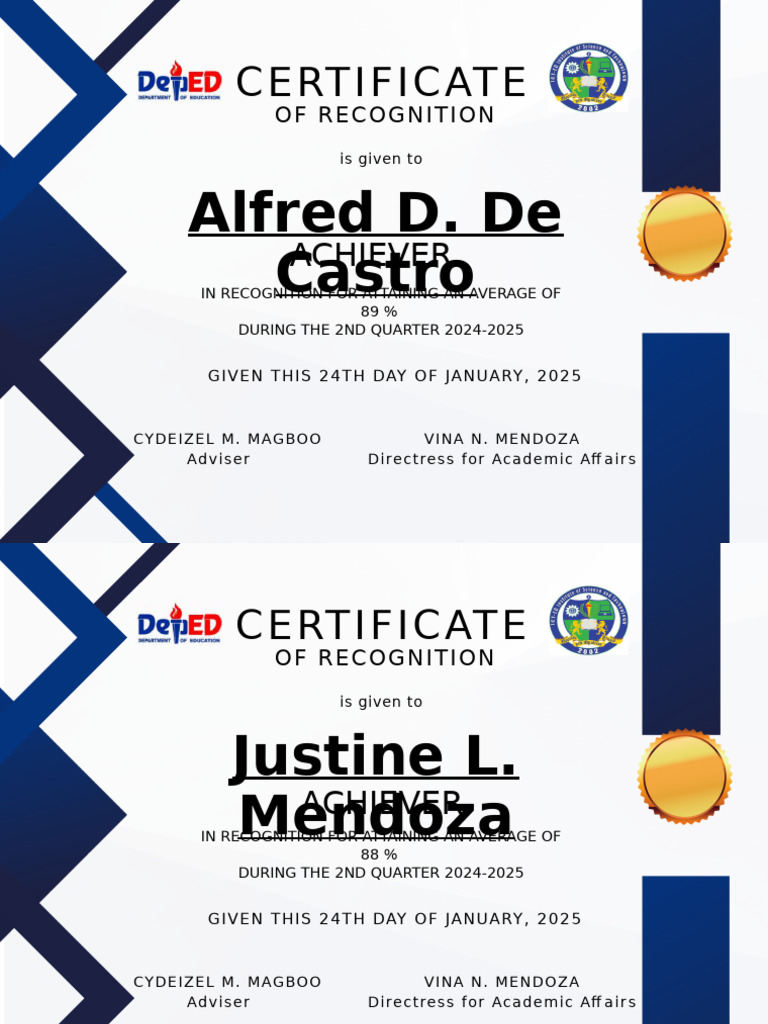 Certificate (Autosaved) | PDF