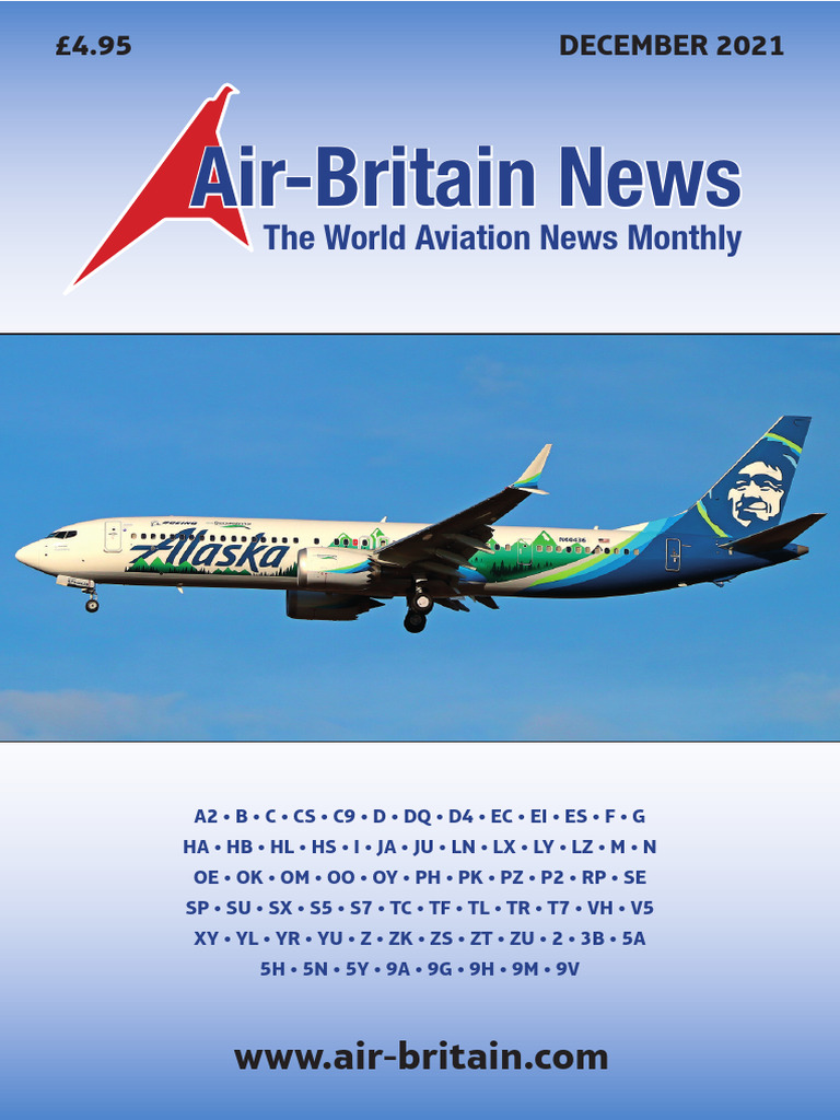 Air-Britain News - December 2021 | PDF | Aircraft Configurations | Aircraft
