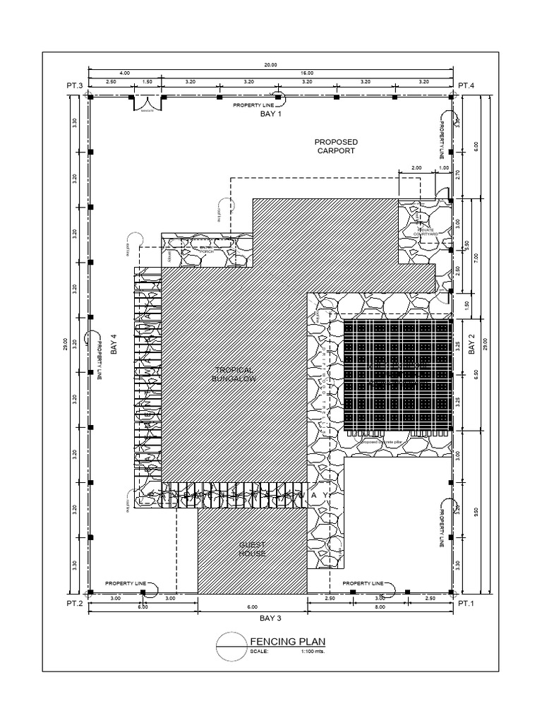 Eric Asuncion's Bungalow Plans | PDF