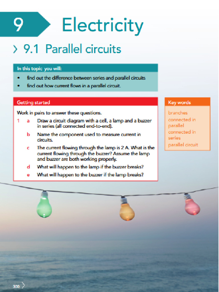 Unit 9 Electricity | PDF